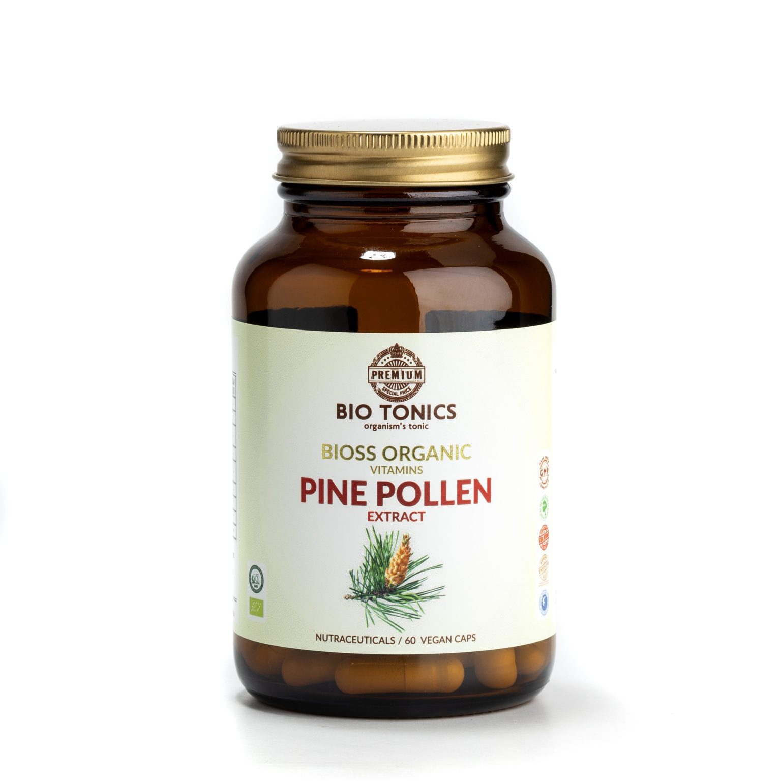 BIO TONICS BIOSS ORGANIC - PINE POLLEN EXTRACT