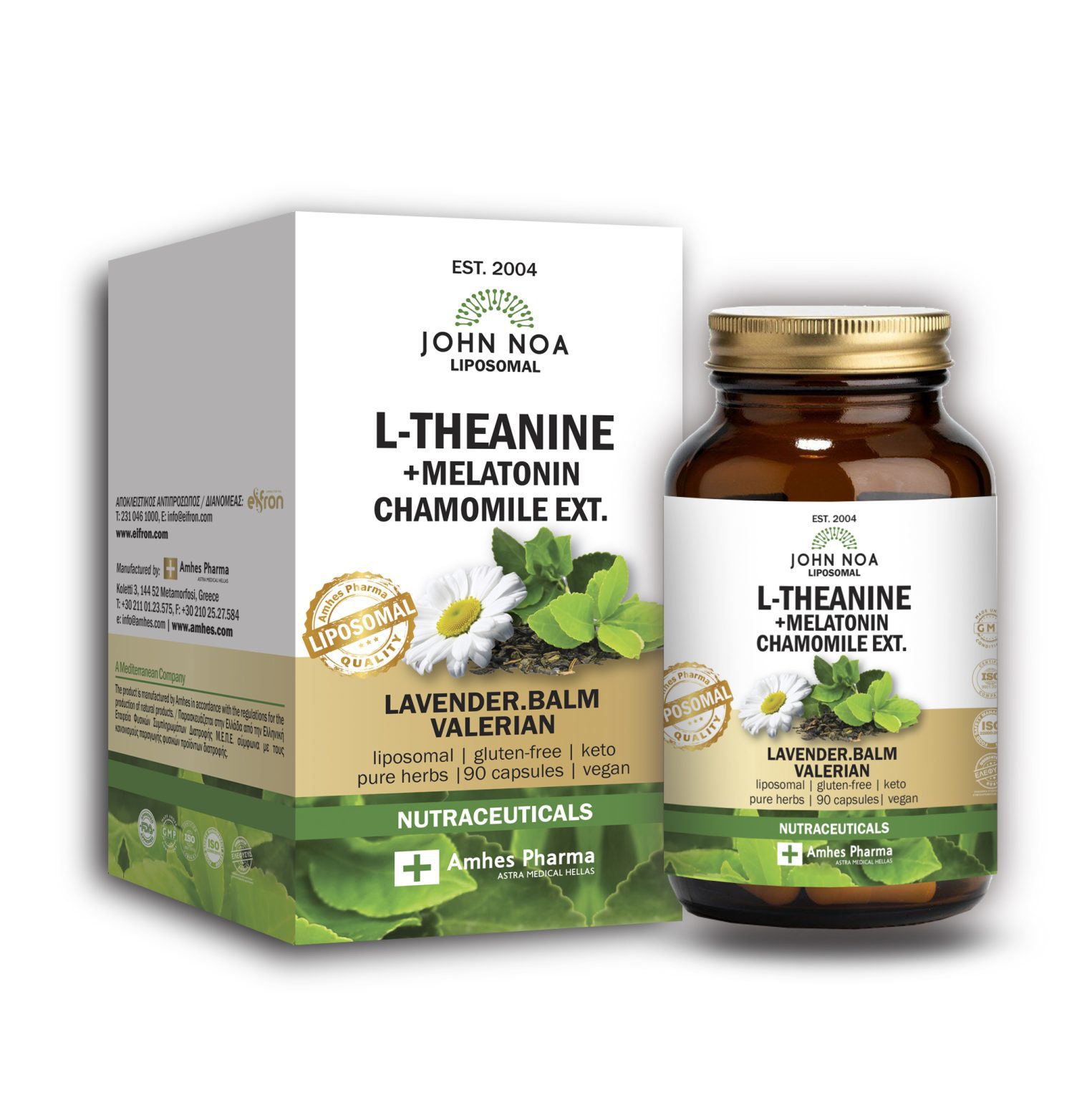 JOHN NOA - L-THEANINE - Nutraceuticals Manufacturing